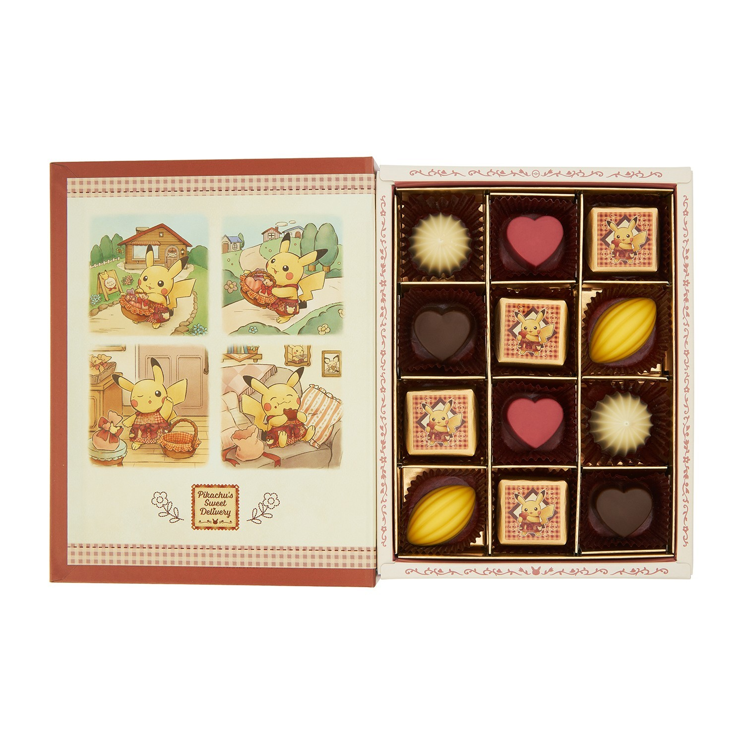 Pokemon Center Morozoff Storybook Assorted Chocolate Pikachu's Sweet D ...